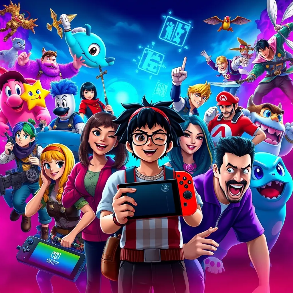 Top Online Multiplayer Games for Switch 2 in 2025 : LevelUpTalk