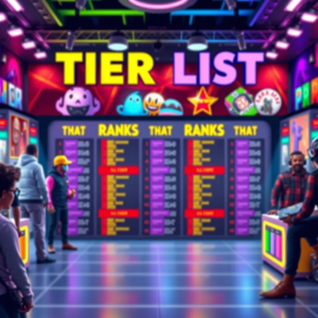 Creating a Fun Tier List: What You Need to Know : LevelUpTalk