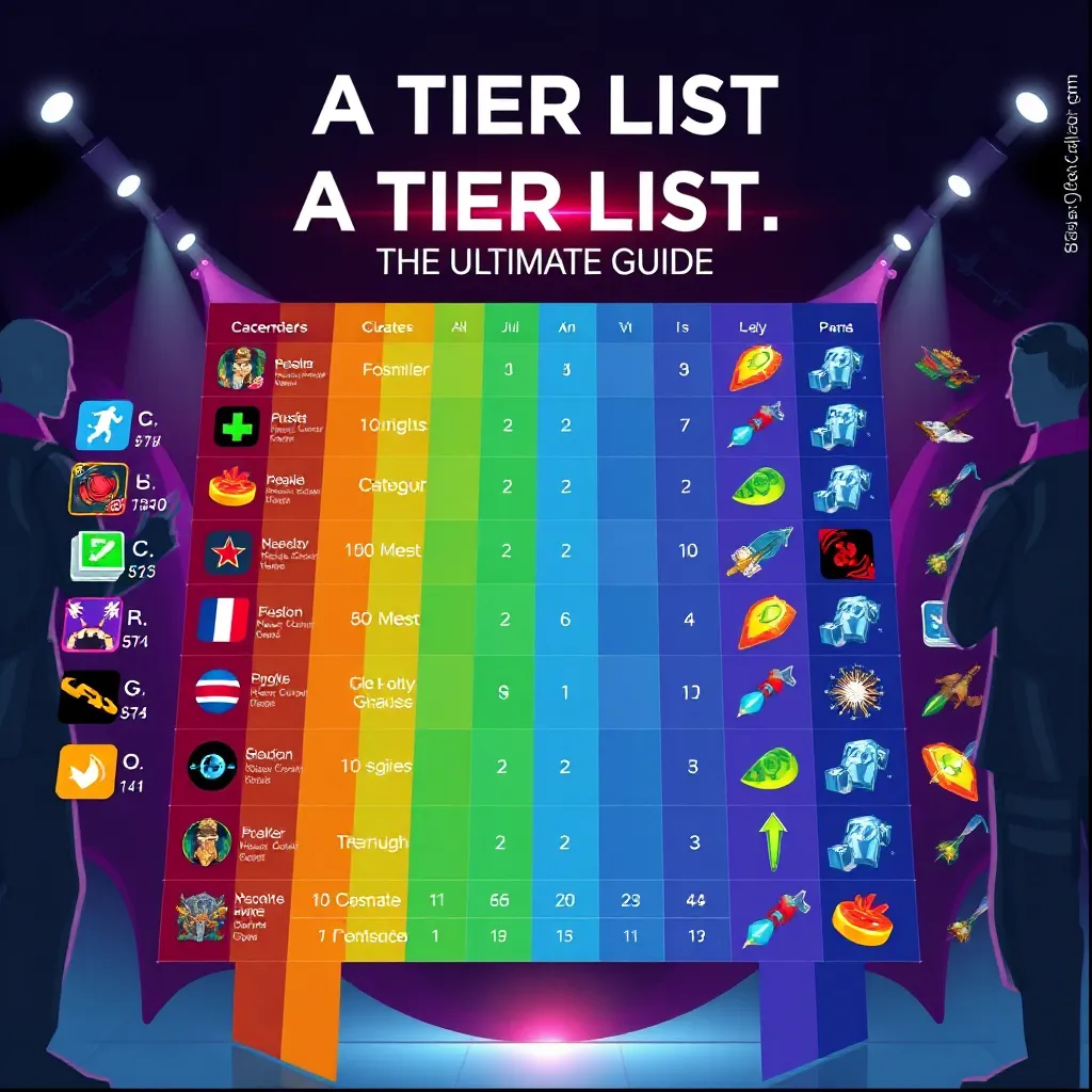 A Tier List Everyone Can Agree On: The Ultimate Guide : LevelUpTalk