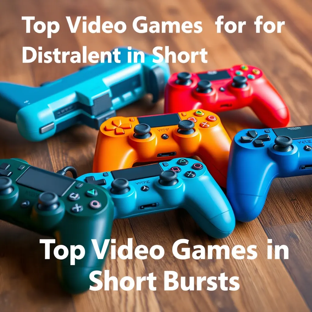 Top Video Games for Distraction in Short Bursts : LevelUpTalk