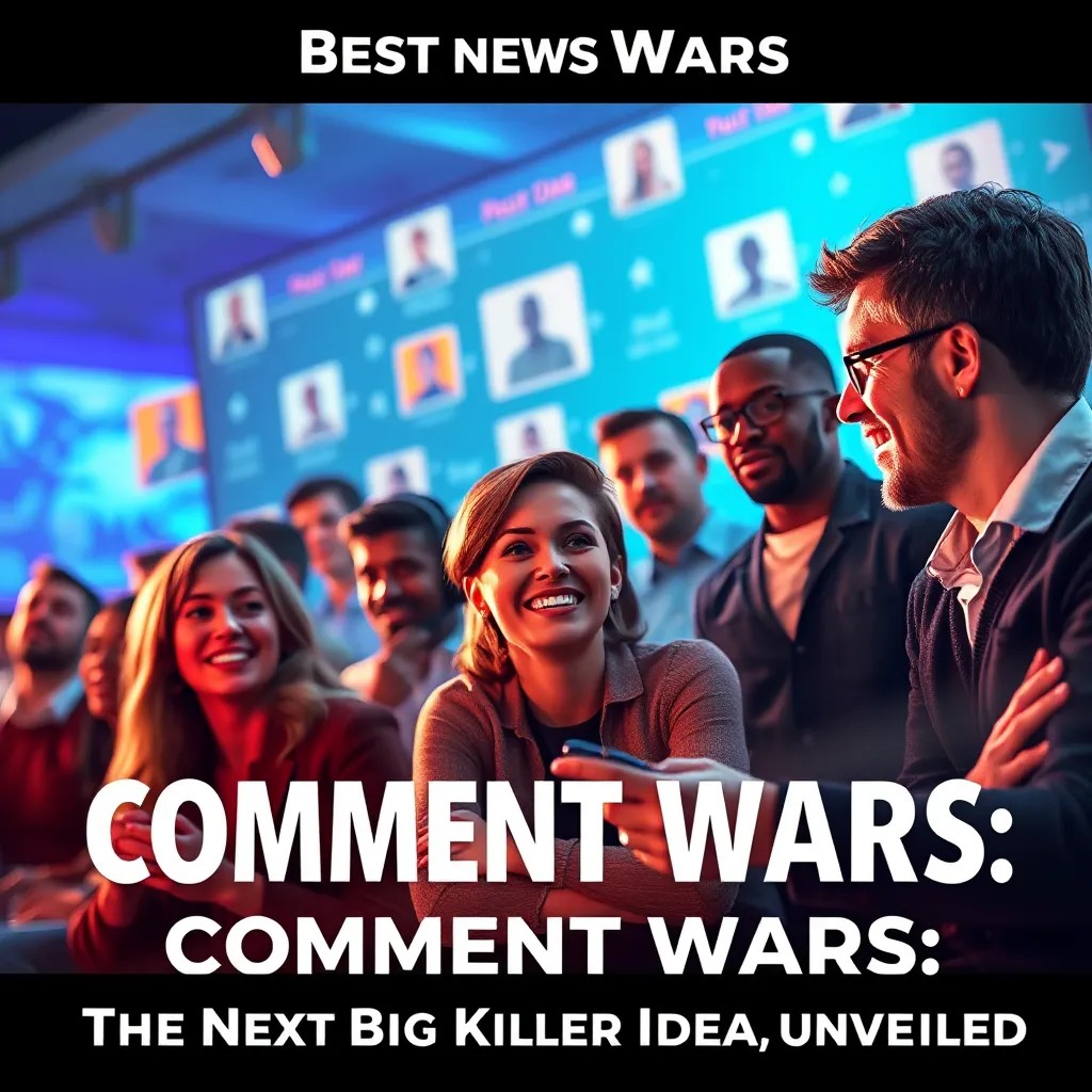 Comment Wars: The Next Big Killer Idea Unveiled : LevelUpTalk