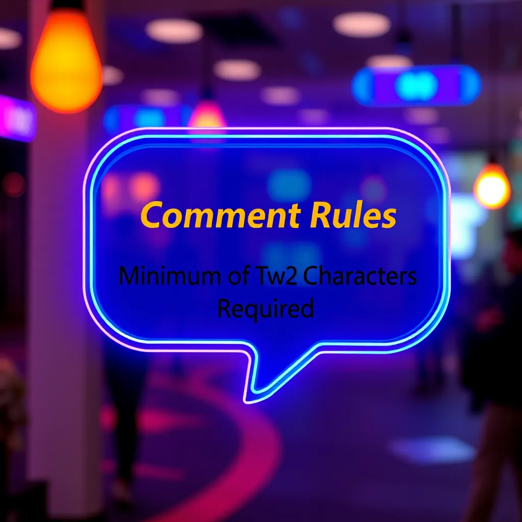 Comment Body Rules: Minimum of Two Characters Required : LevelUpTalk
