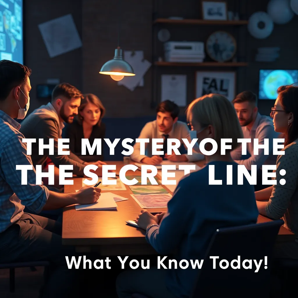 The Mystery of the Secret Line: What We Know Today : LevelUpTalk