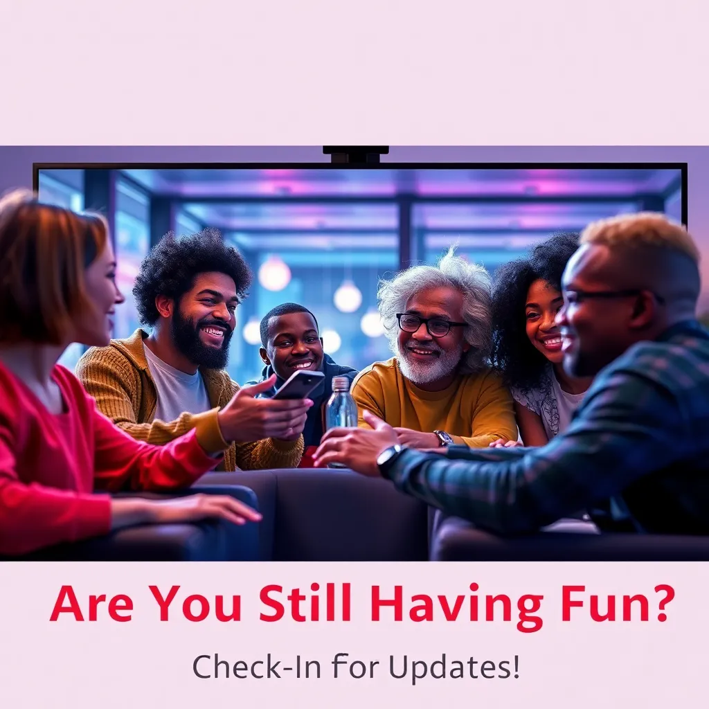 Are You Still Having Fun? Check-In for Updates! : LevelUpTalk