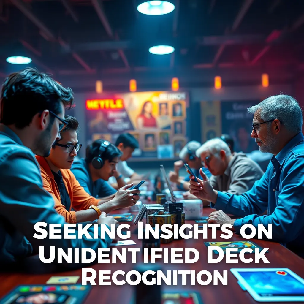 Seeking Insights on Unidentified Deck Recognition : LevelUpTalk