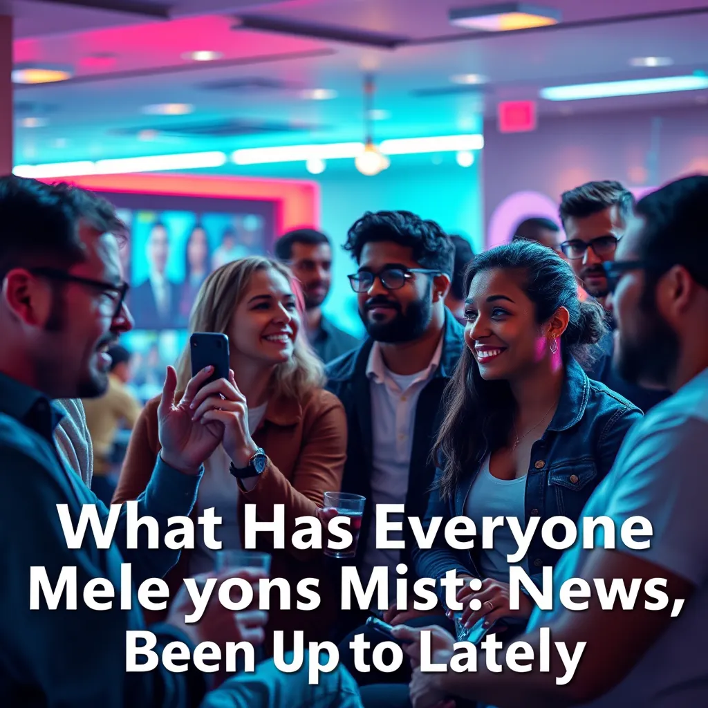 What Has Everyone Been Up to Lately? : LevelUpTalk