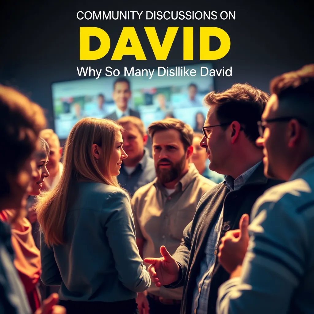 Community Voices: Why So Many Dislike David : LevelUpTalk
