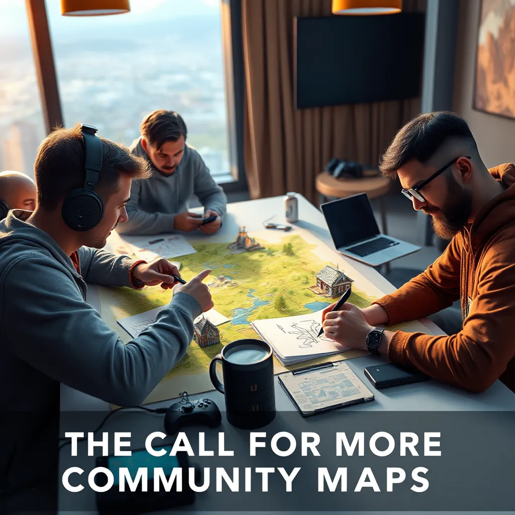 The Call for More Community Maps in Gaming : LevelUpTalk