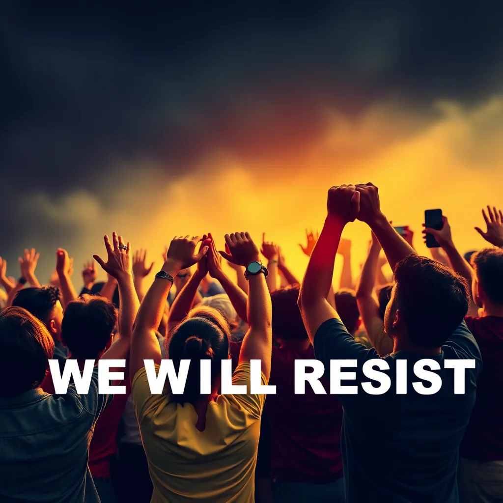WE WILL RESIST: A Call for Unity and Strength : LevelUpTalk