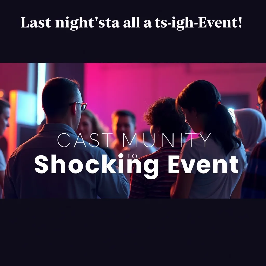 Last Night's Shocking Event: What You Need to Know : LevelUpTalk