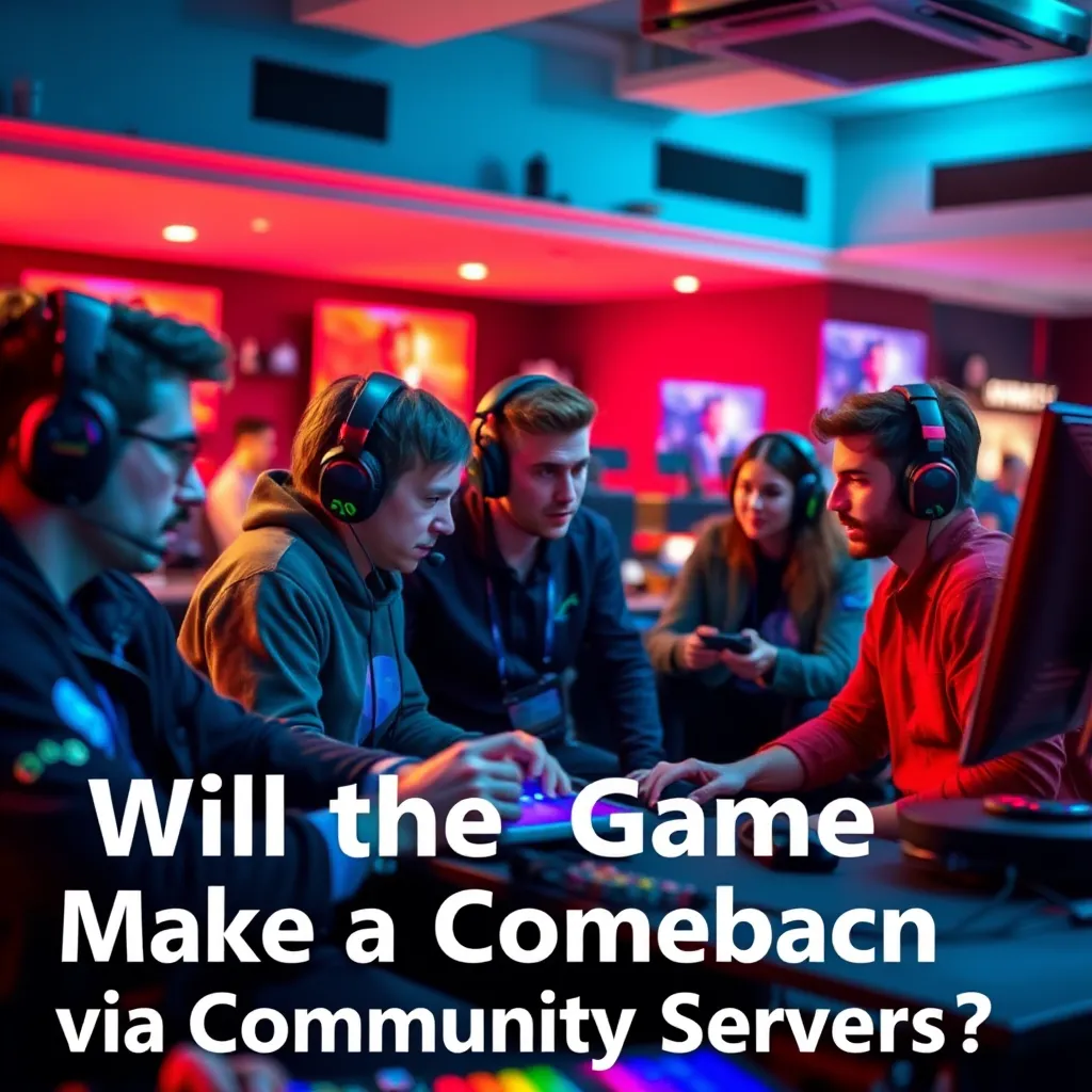 Will the Game Make a Comeback via Community Servers? : LevelUpTalk