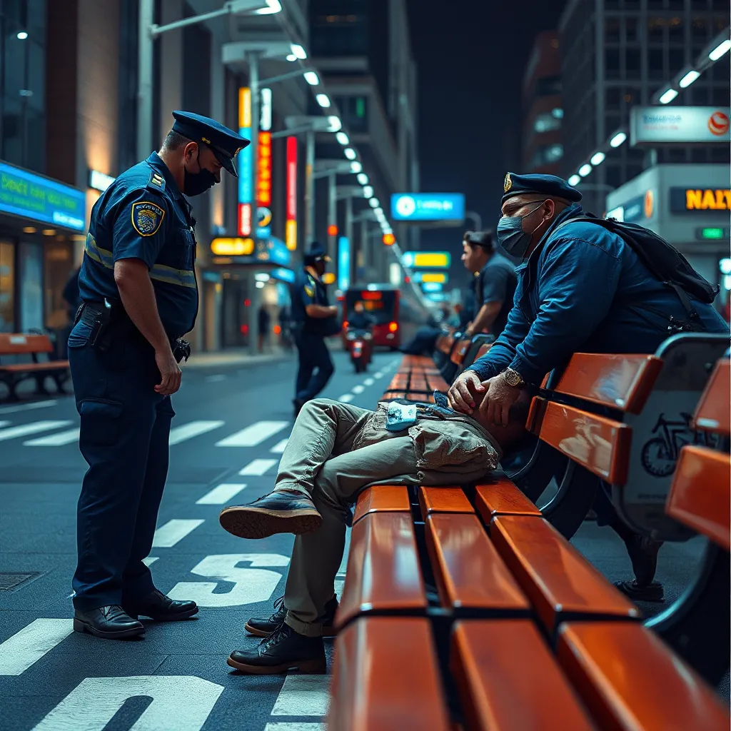 Police Warns Commuter About Irregular Sleeping Spots : LevelUpTalk