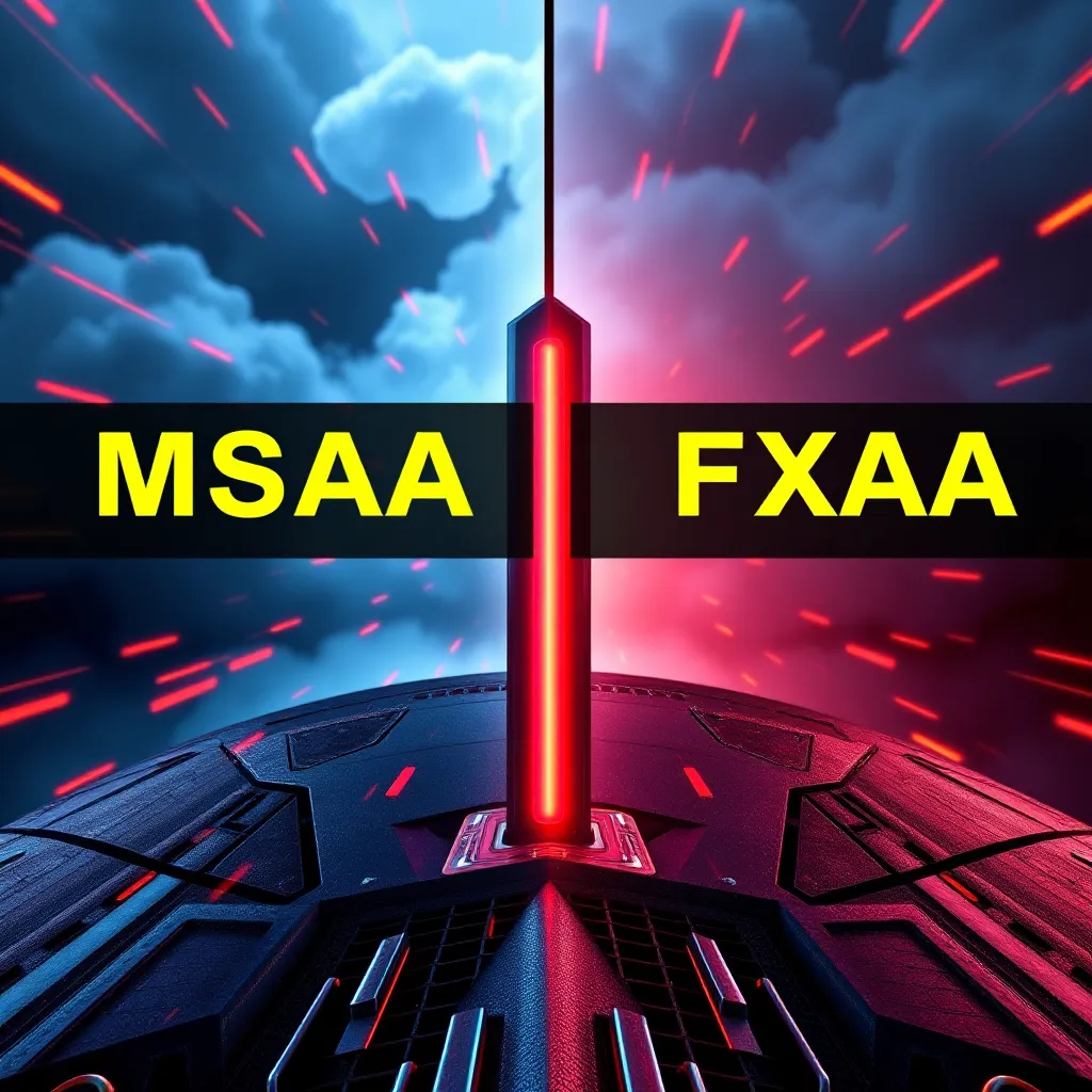 Choosing the Best Anti-Aliasing Technique: MSAA vs FXAA : LevelUpTalk