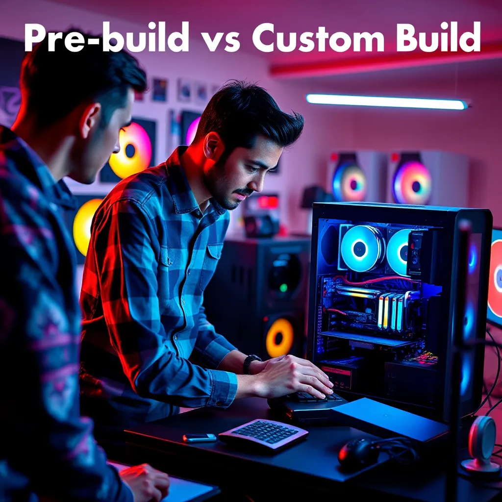 Pre-build vs Custom Build: Which Offers Better Value? : LevelUpTalk