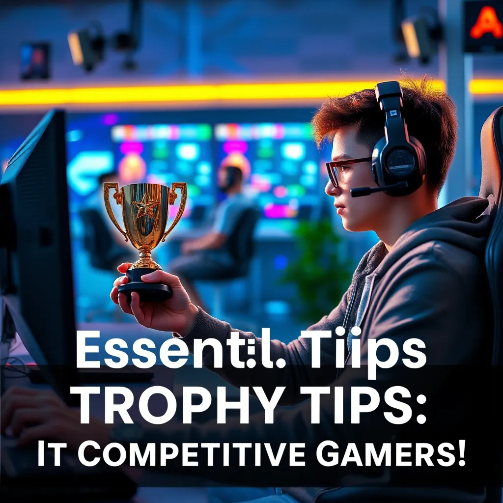 Essential Trophy Tips for Competitive Gamers : LevelUpTalk