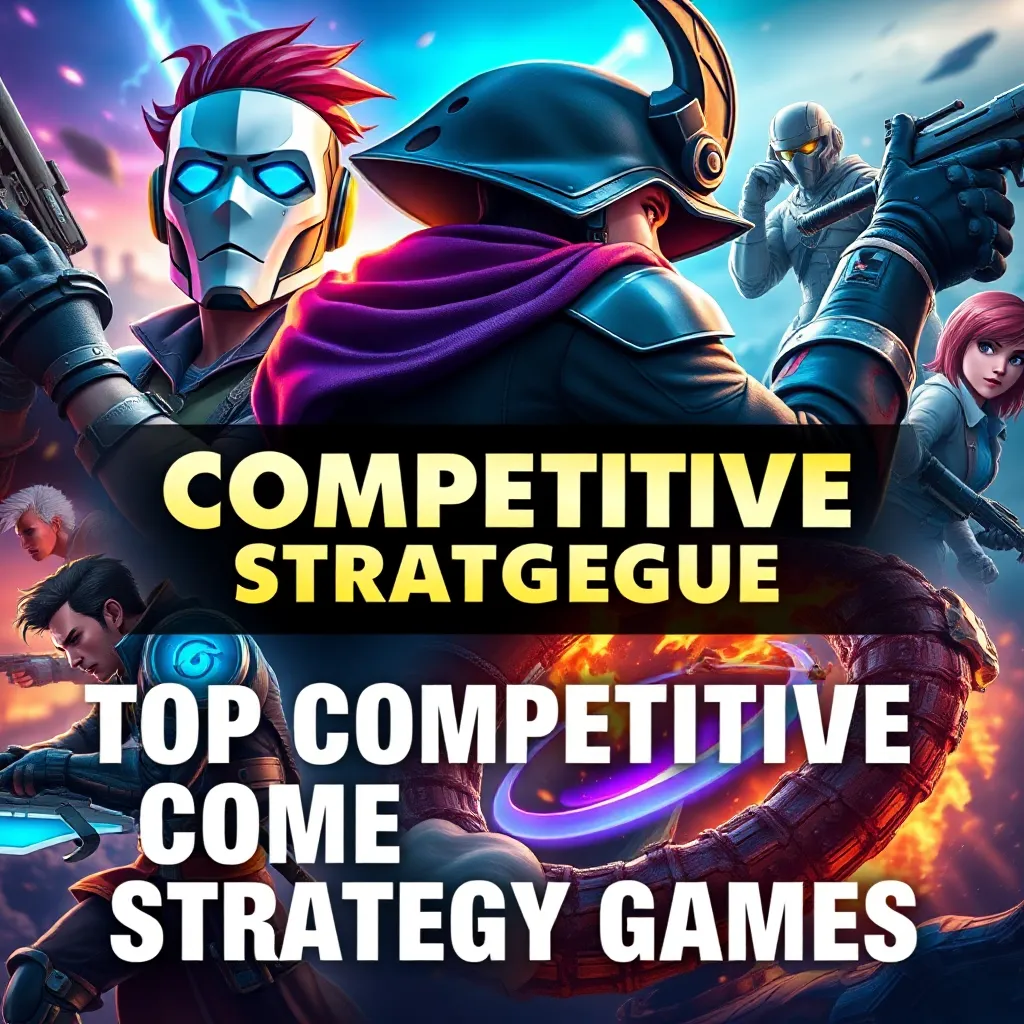 Top Competitive Games for Players Who Prefer Strategy : LevelUpTalk