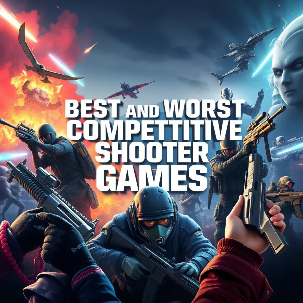 Best and Worst Competitive Shooters Ranked in 2026 : LevelUpTalk