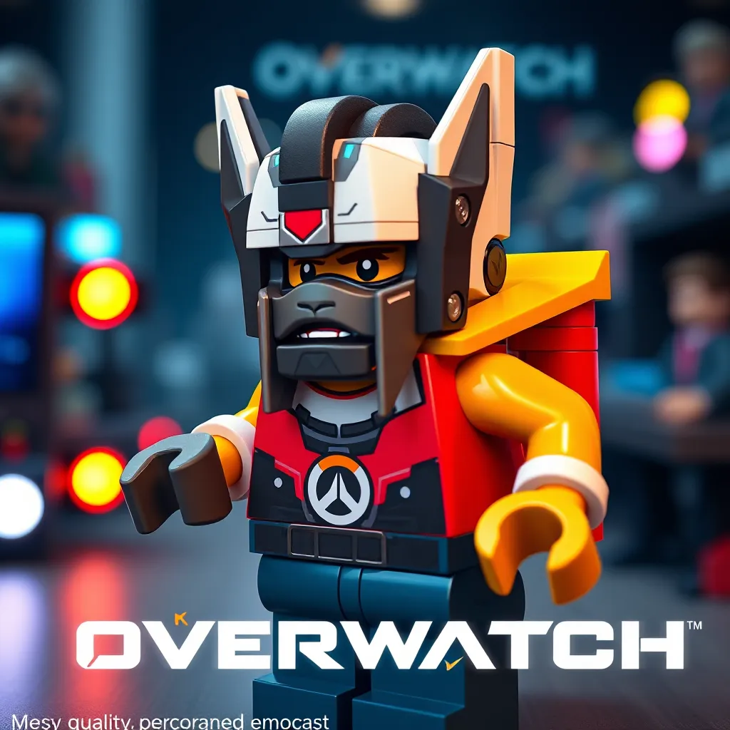 Completed My Lego Overwatch Winston Build - Check It Out! : LevelUpTalk