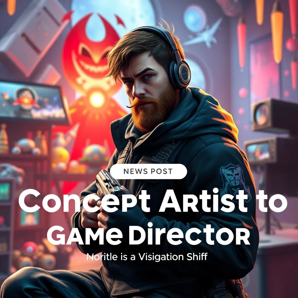 From Concept Artist to Game Director: A Visionary Shift : LevelUpTalk
