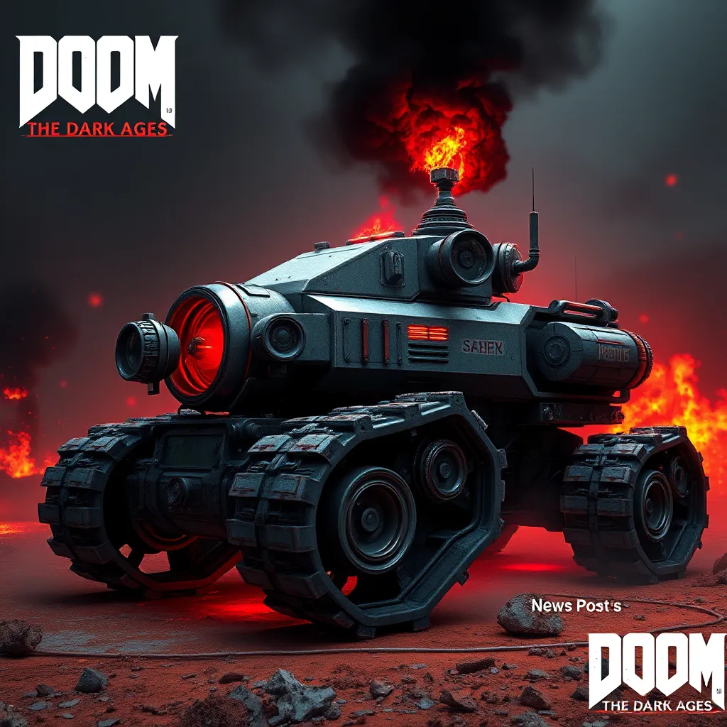 Concept Art Shows Hell Tanks From Doom The Dark Ages : LevelUpTalk