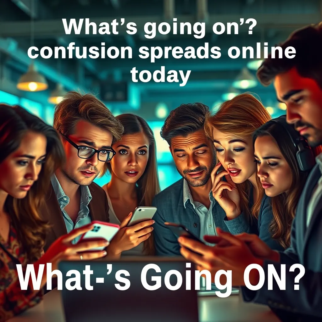 What’s Going On? Confusion Spreads Online Today : LevelUpTalk