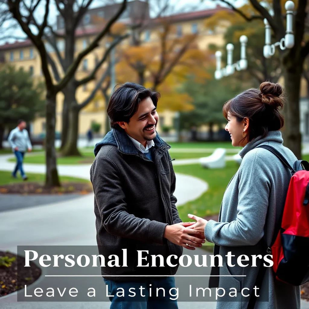 Personal Encounters That Leave a Lasting Impact : LevelUpTalk