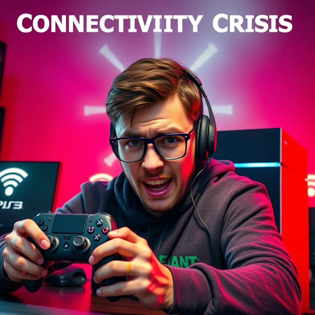 Frustrations Mount as Online Gaming Connectivity Fails : LevelUpTalk