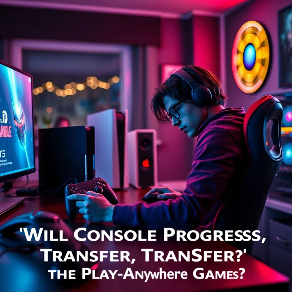Will Console Progress Transfer to Play-Anywhere Games? : LevelUpTalk