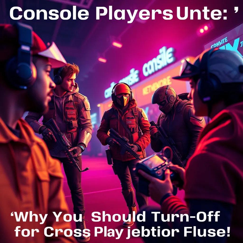 Console Players Unite: Why You Should Turn Off Cross Play : LevelUpTalk