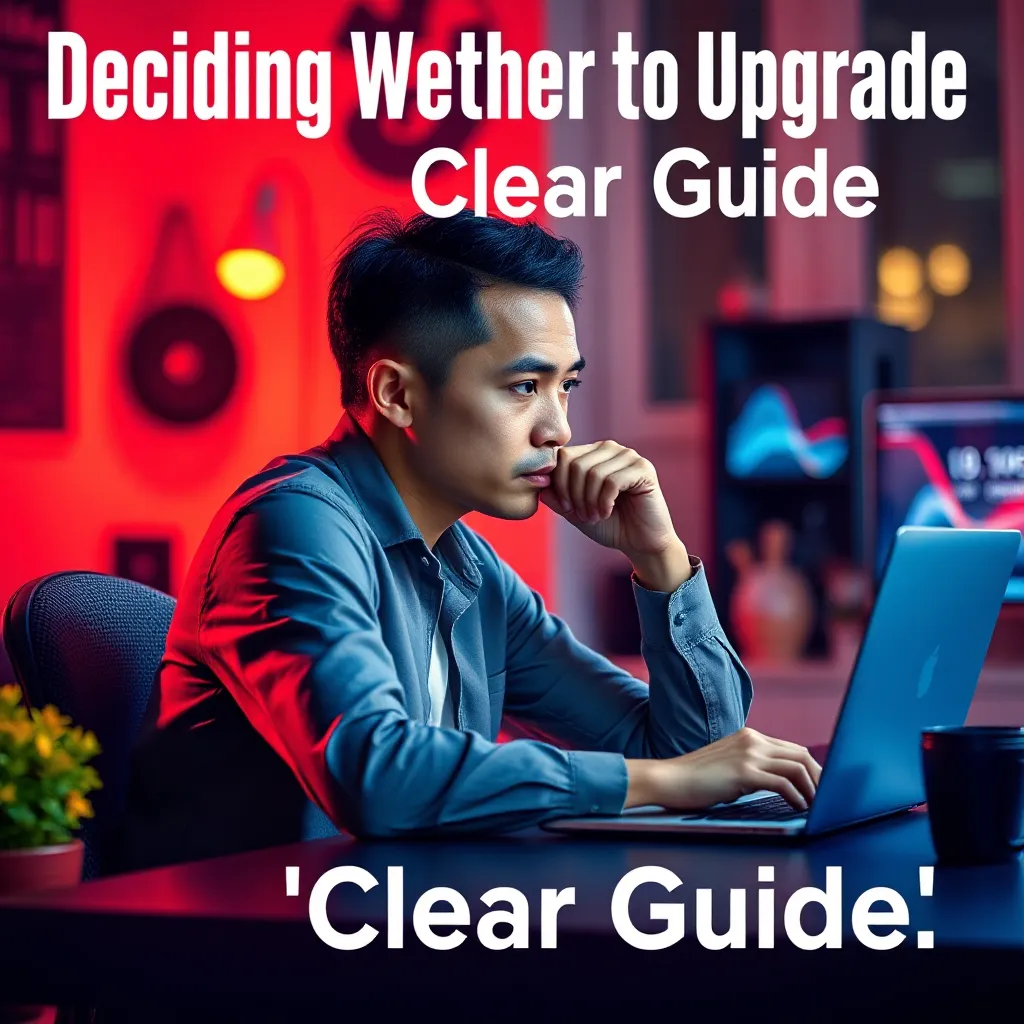 Deciding Whether to Upgrade: A Clear Guide : LevelUpTalk