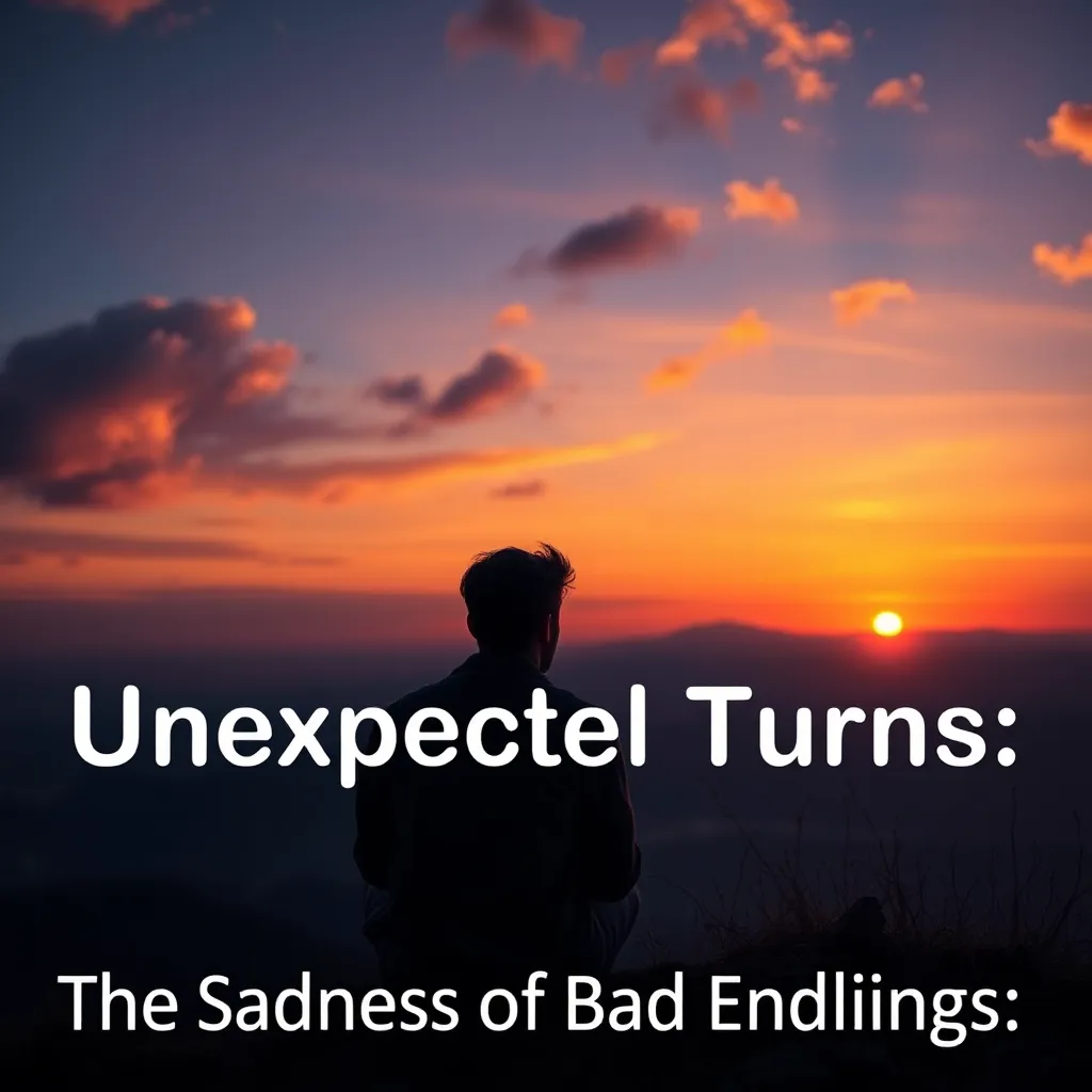 Unexpected Turns: The Sadness of Bad Endings : LevelUpTalk