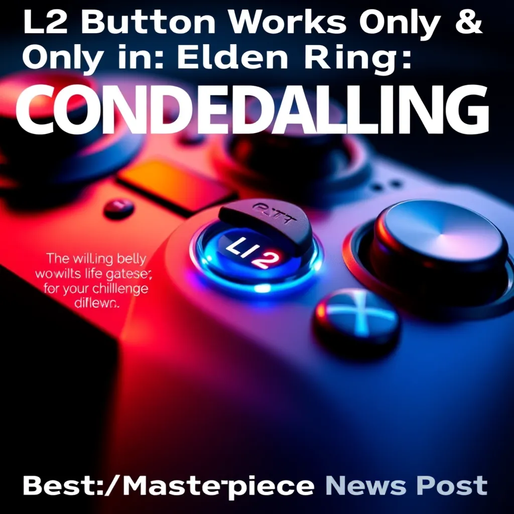 L2 Button Works Only in Elden Ring: Controller Dilemma : LevelUpTalk