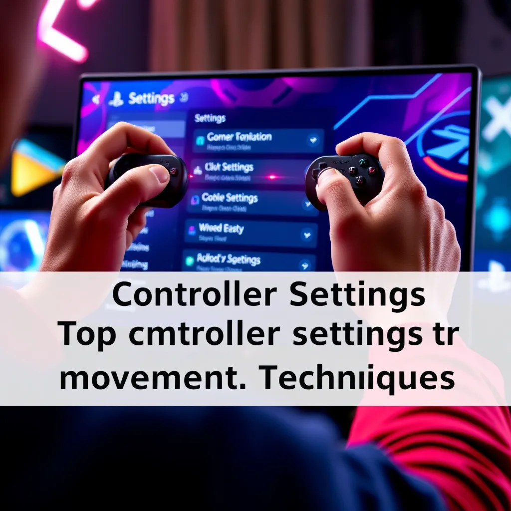 Top Controller Settings to Master Movement Techniques : LevelUpTalk