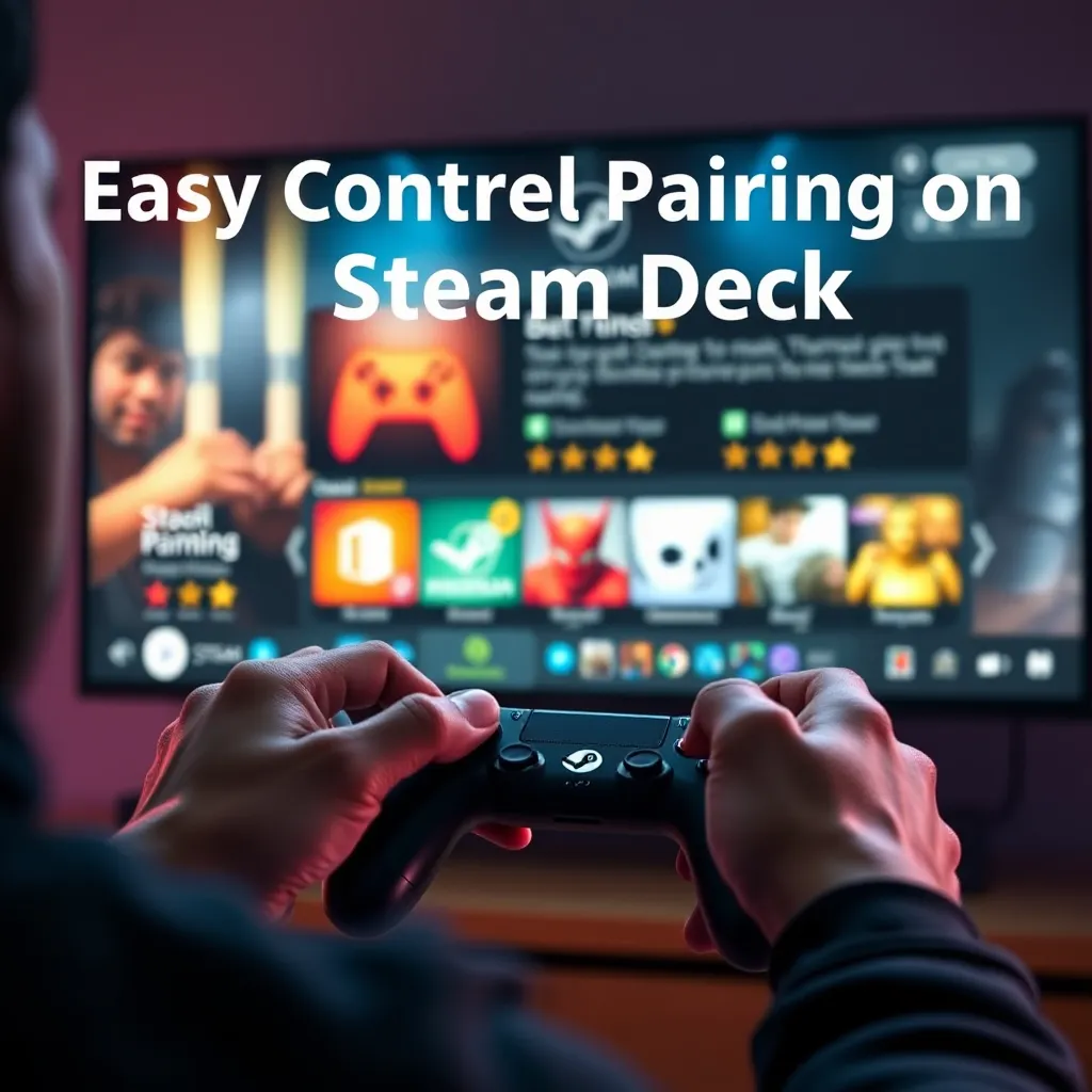 Easy Controller Pairing on Steam Deck: A Gamer's Guide : LevelUpTalk