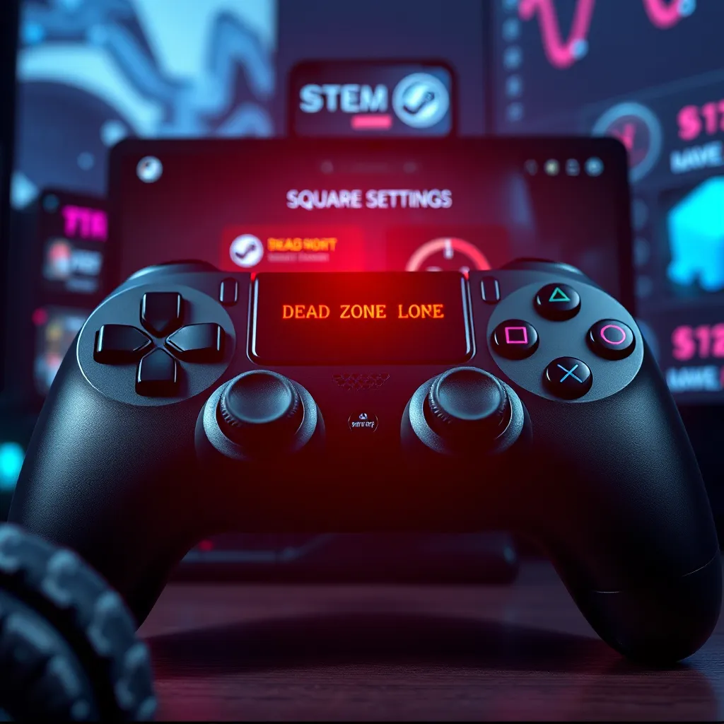 Steps to Change to Square Dead Zone on Steam : LevelUpTalk