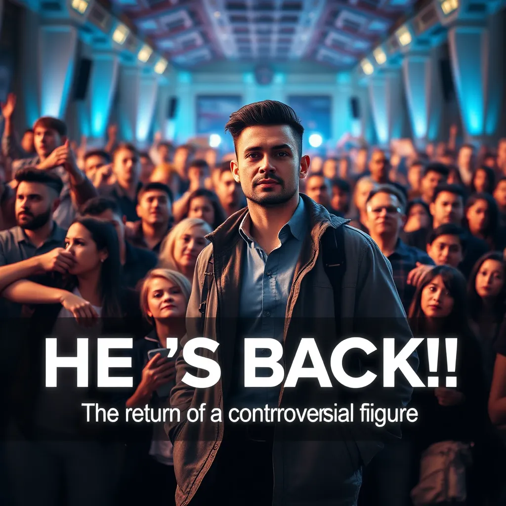 HE’S BACK!! The Return of a Controversial Figure : LevelUpTalk
