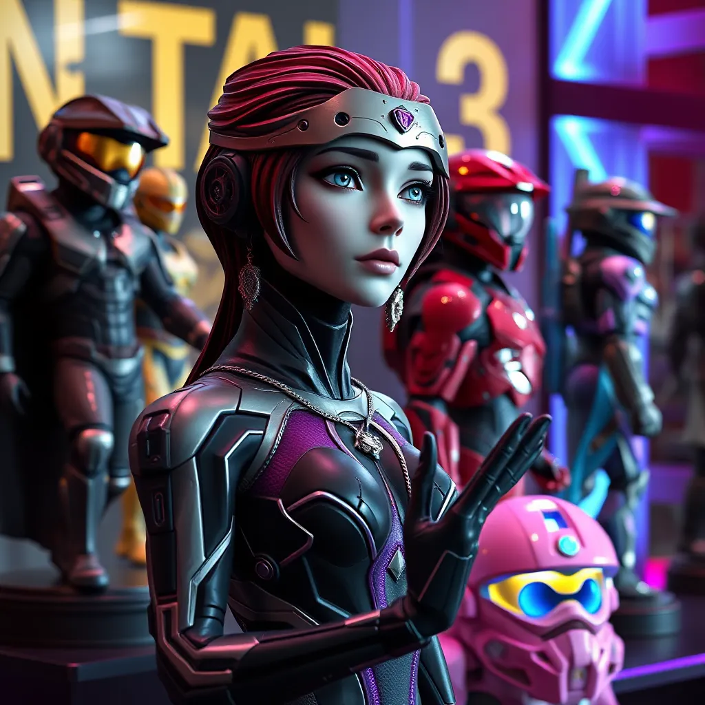 Dream Collectibles: Cortana WETA and Halo Statues : LevelUpTalk