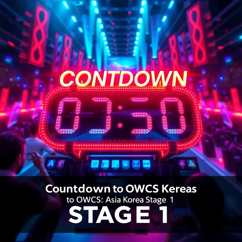 Countdown Begins for OWCS Asia Korea Stage 1 : LevelUpTalk