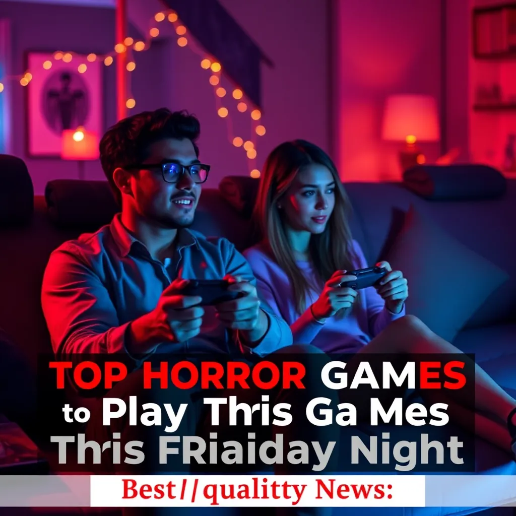 Top Horror Games to Play This Friday Night : LevelUpTalk