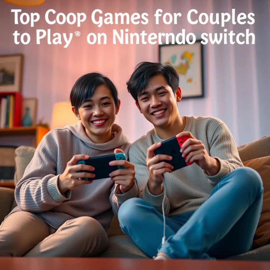 Top Coop Games for Couples to Play on Nintendo Switch : LevelUpTalk