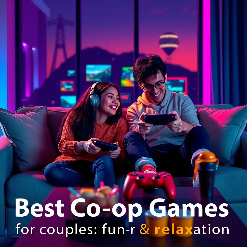 Best Co-Op Games for Couples: Fun & Relaxation : LevelUpTalk