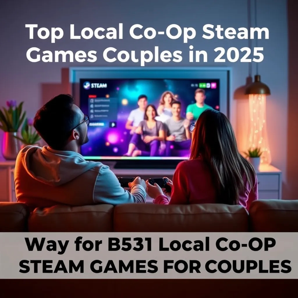 Top Local Co-Op Steam Games for Couples in 2025 : LevelUpTalk