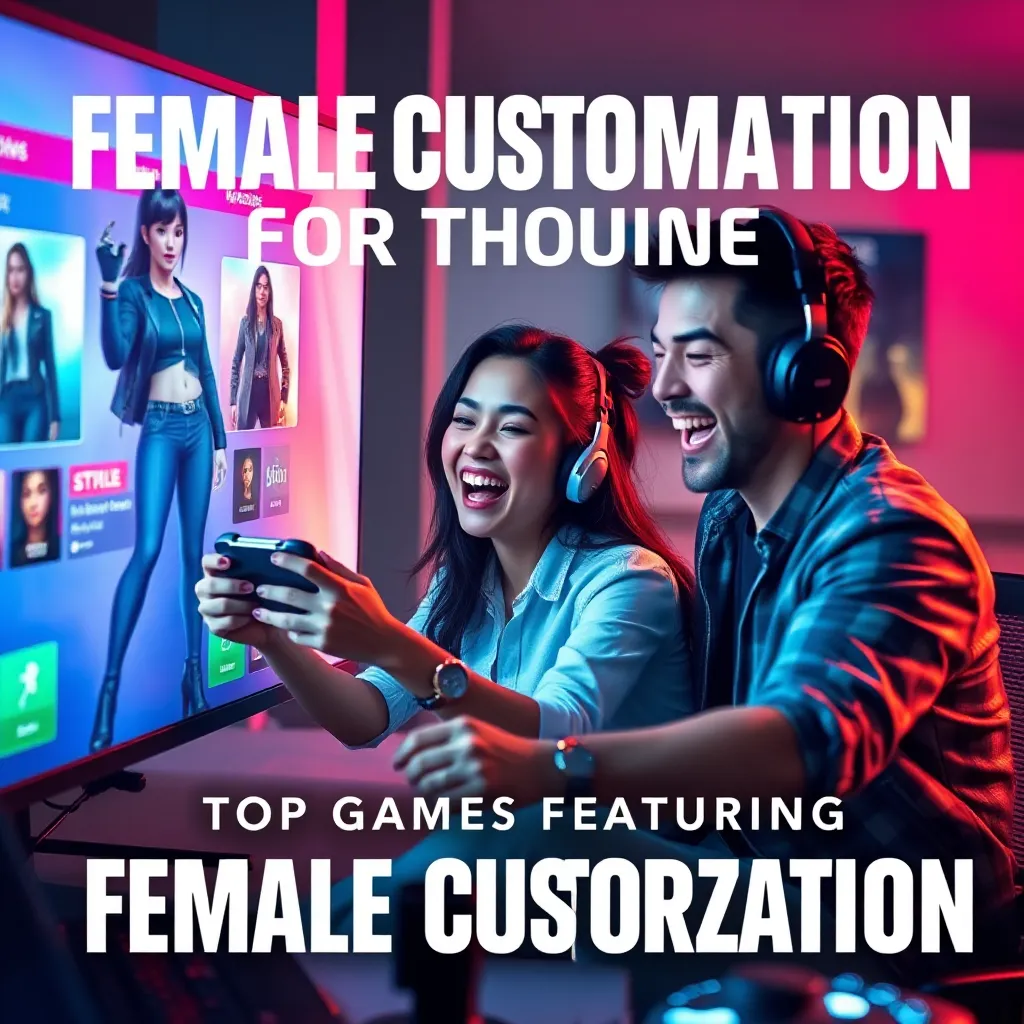 Top Games Featuring Female Customization for Couples : LevelUpTalk