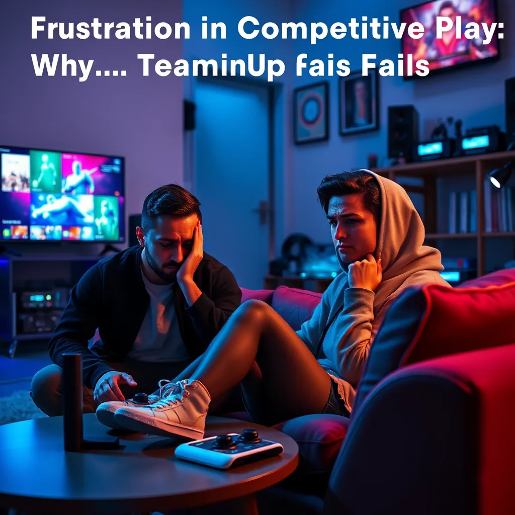 Frustration in Competitive Play: Why Teaming Up Fails : LevelUpTalk