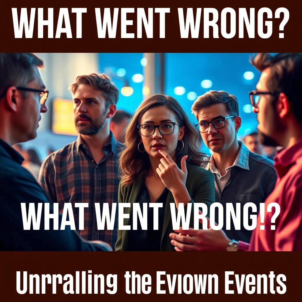 What Went Wrong? Unraveling the Unknown Events : LevelUpTalk