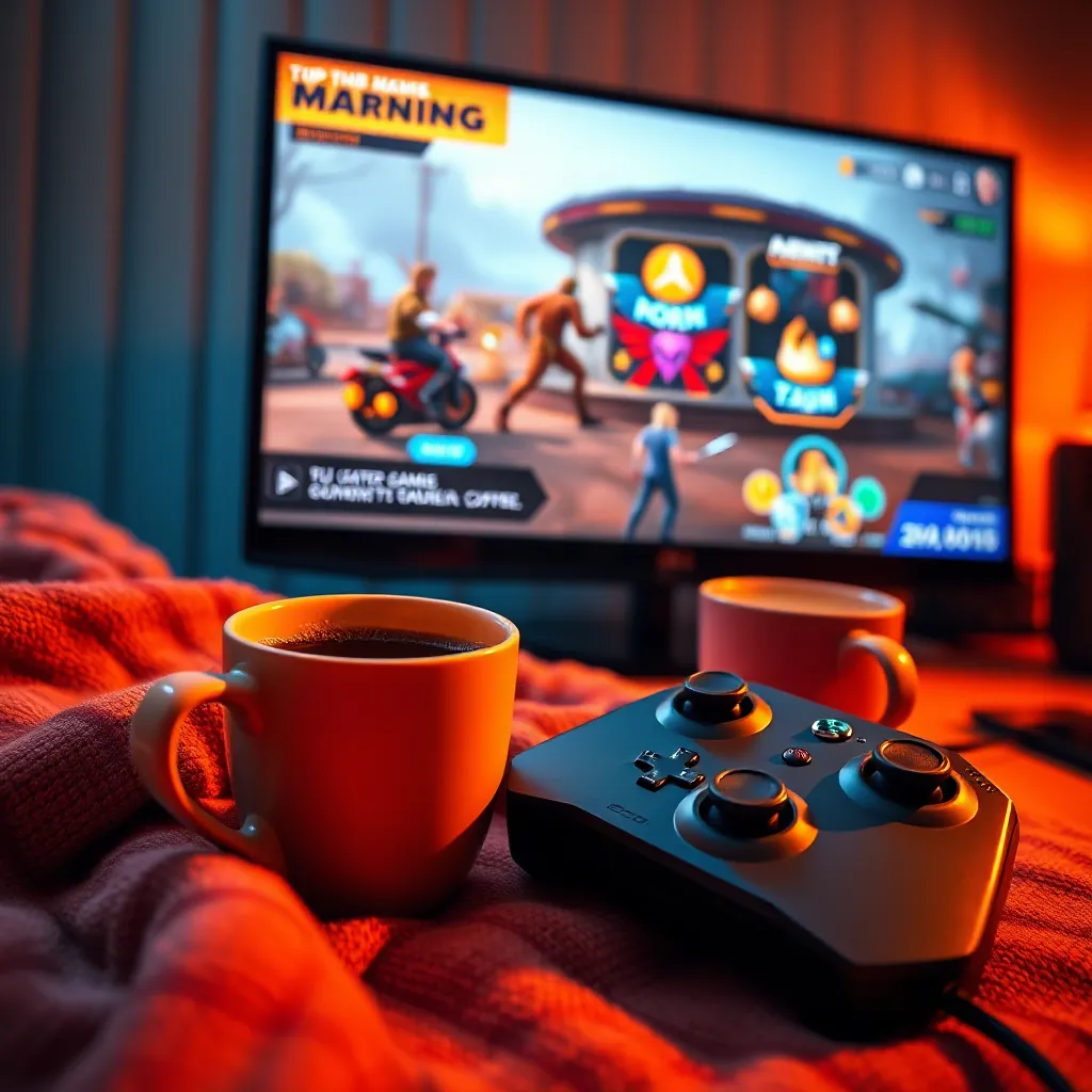 Top Morning Games to Play While Sipping Coffee : LevelUpTalk