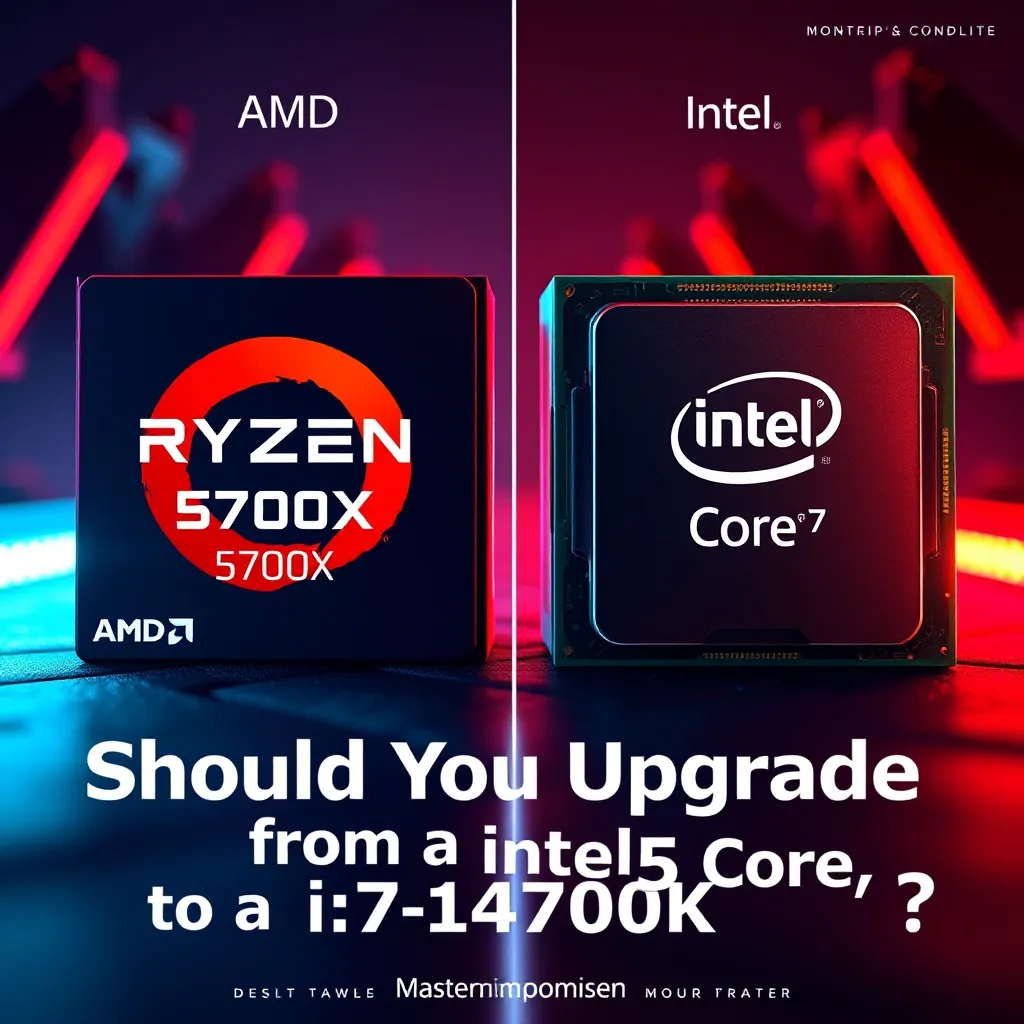Should You Upgrade from a 5700X to an i7-14700K? : LevelUpTalk