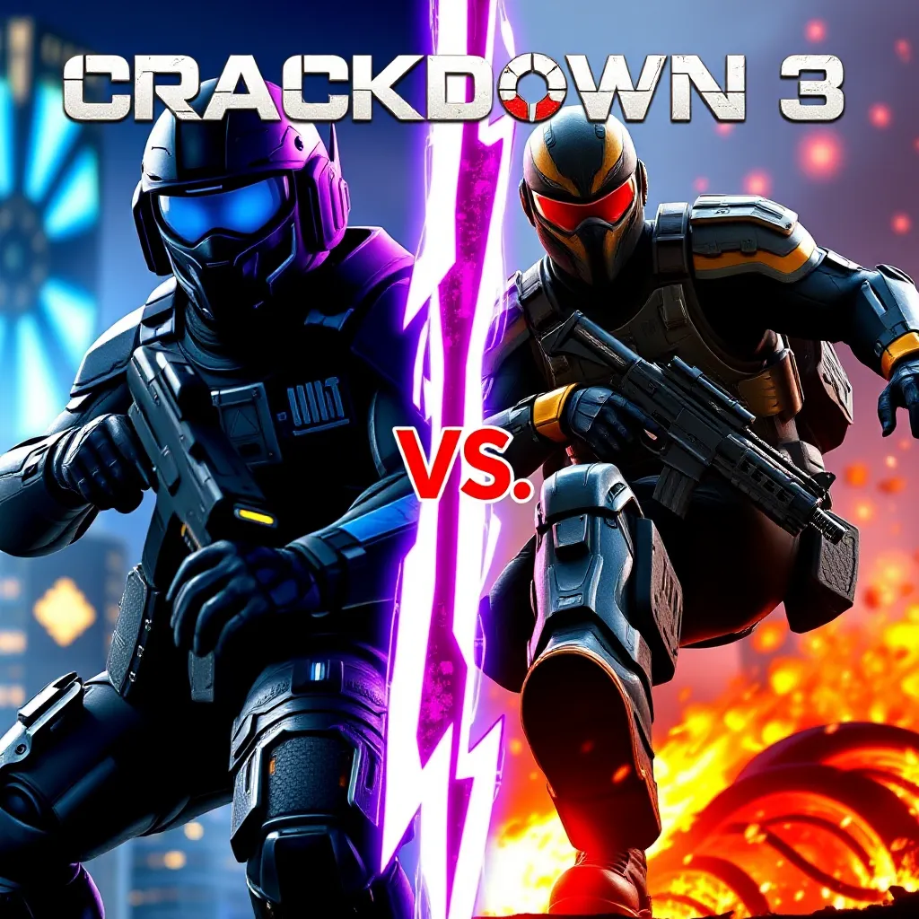 Crackdown 1 vs. Crackdown 3: A Comparison Showdown : LevelUpTalk