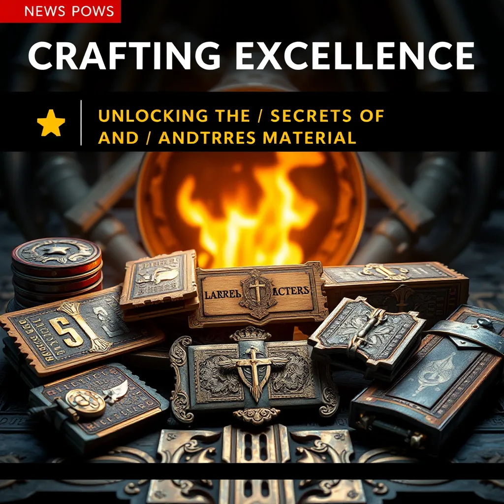 Unlocking the Secrets of Armor and Weapon Materials : LevelUpTalk