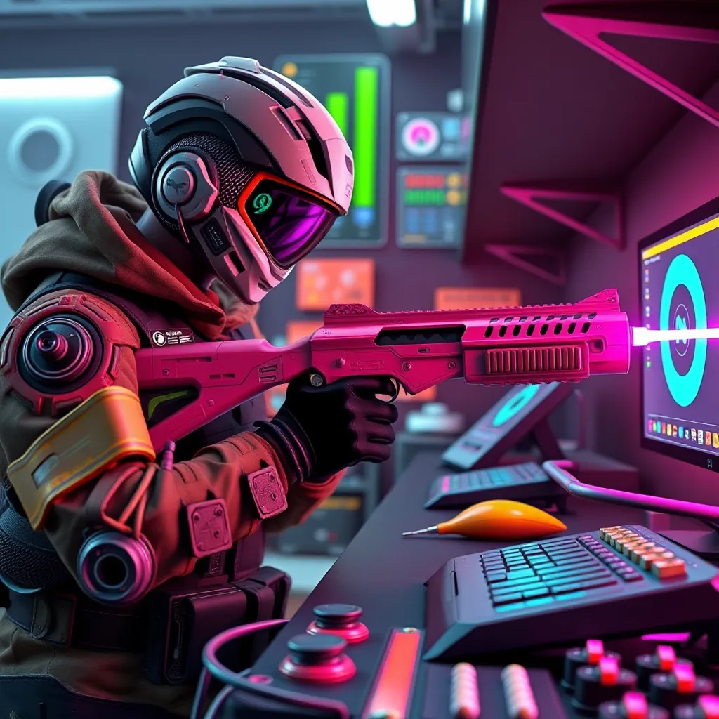 Pink Guns Should Require Unique Bot Parts for Crafting : LevelUpTalk
